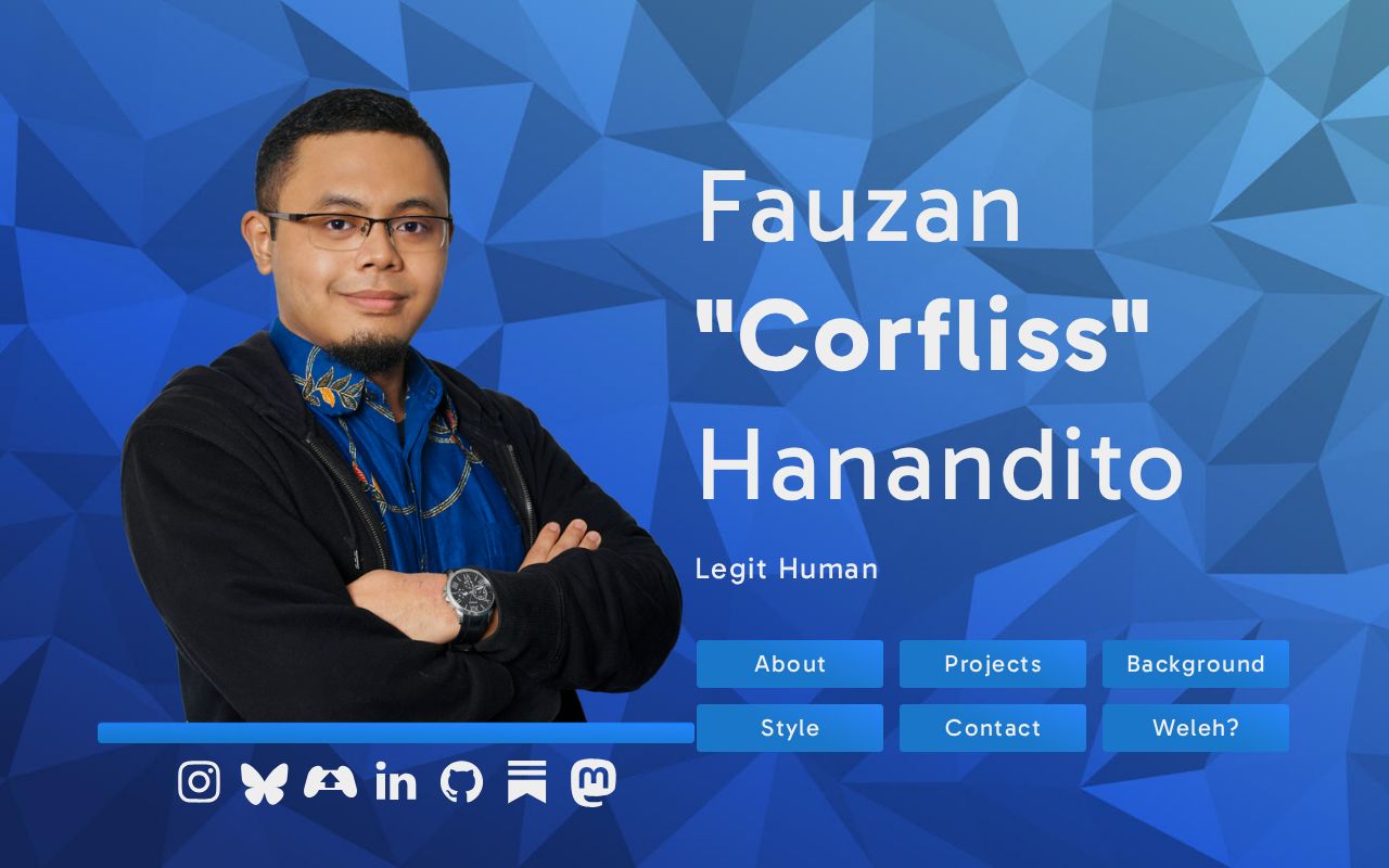 Fauzan "Corfliss" Hanandito